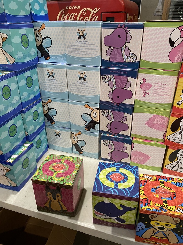 SCENTSY BUDDY & Clips Sidekick BITTY BUDDIES Scent pak & WAX DISNEY ...