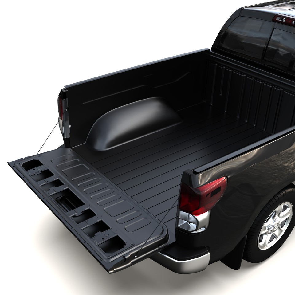Black Primered Steel Rear Tailgate Shell For 2007-2013 Toyota Tundra ...
