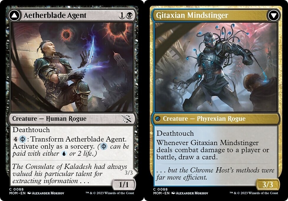 AETHERBLADE AGENT x4 mtg NM-M March of The Machine 4 Common | eBay