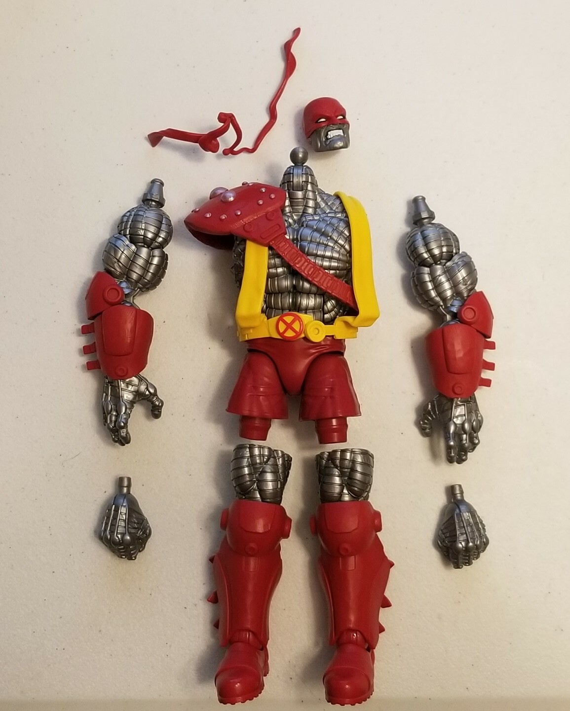 Marvel Legends AoA Colossus BAF Head Torso Leg Arm Build a Figure U ...
