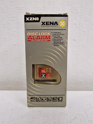 Xena XZN8 Motorcycle Motorbike High Security Disc lock Xena | eBay UK