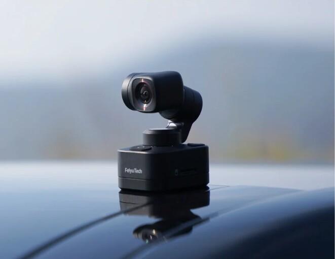 Feiyu Pocket 3 Camera 4K 60fps 12MP 130° FOV with 3-Axis Handheld ...
