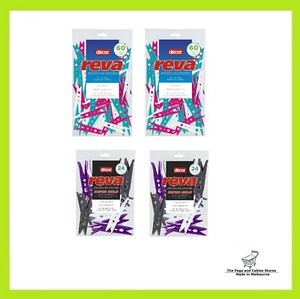 2 packs of Reva Regular Pegs + 2 packs of Reva Super Hold Clothes Pegs ...
