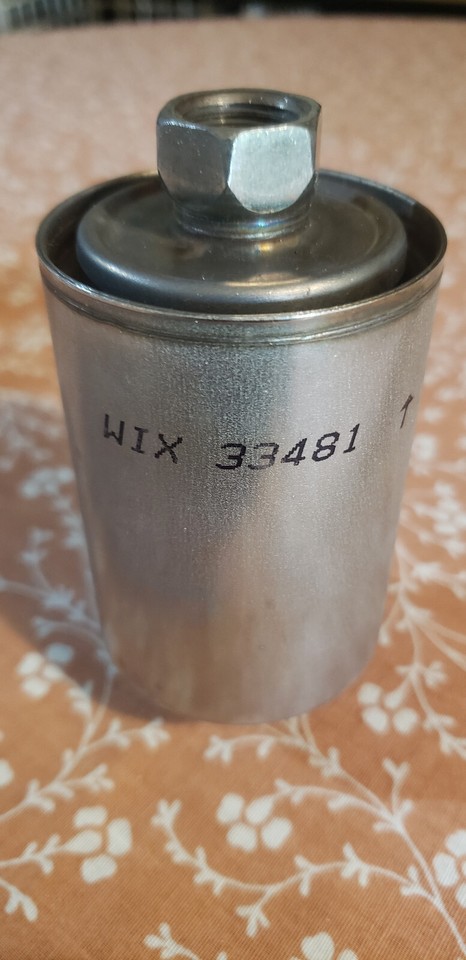 33481 WIX FUEL IN-LINE FILTER (NAPA 3481) | eBay
