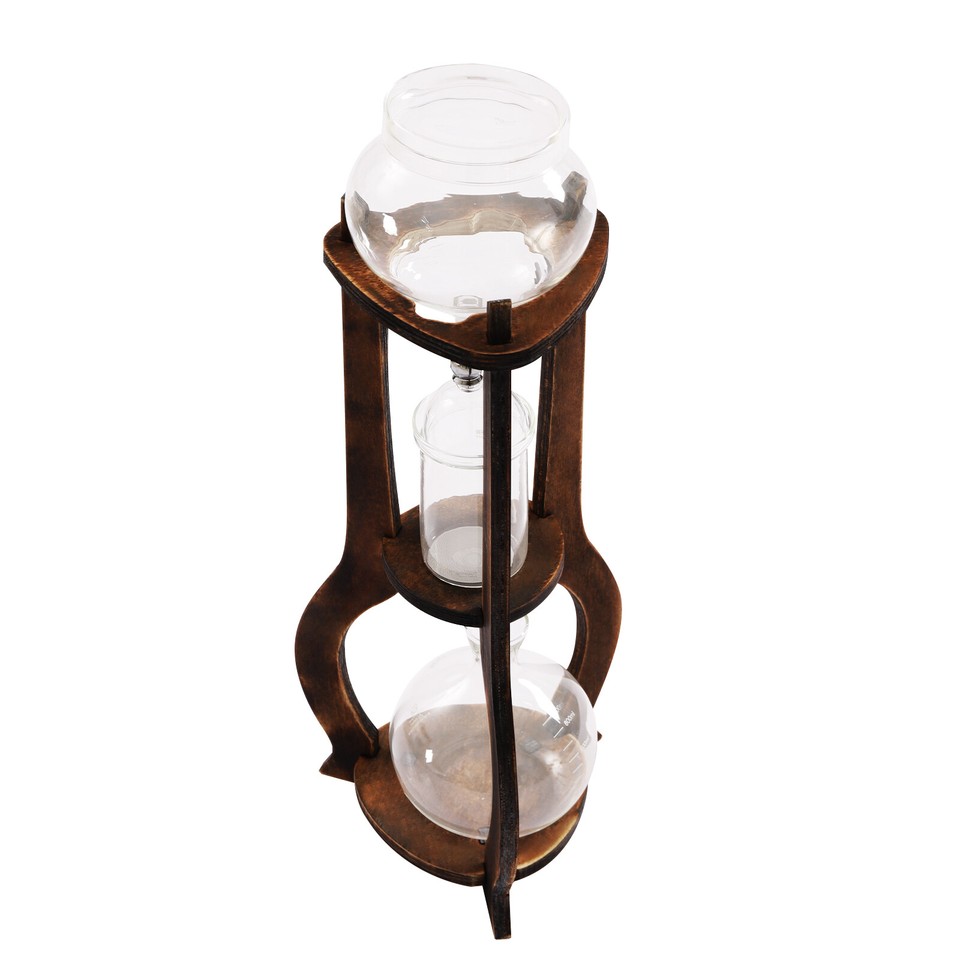 Iced Coffee Cold Brew Drip Tower Coffee Maker Ice Coffee Machine (Brown ...
