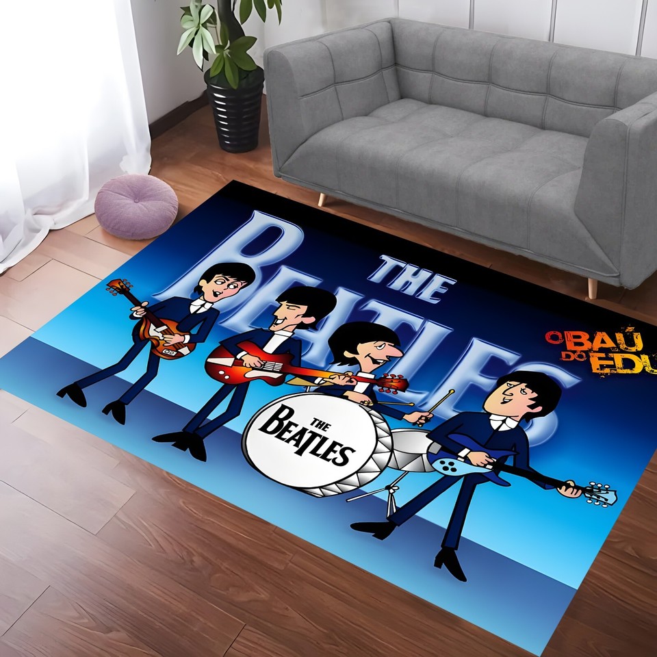 The Beatles, The Beatles Rug, The Beatles Gift ,Music Rug, Guitar Rug ...