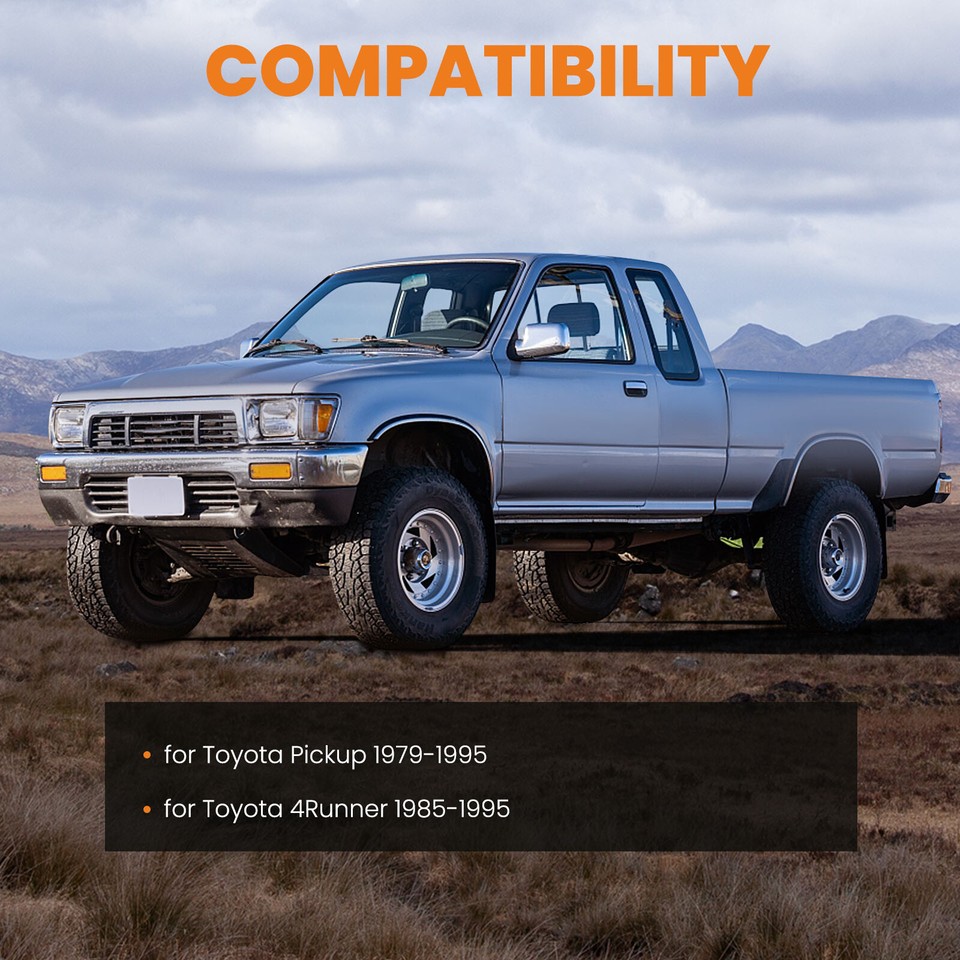 Pair Universal Shock Hoops Fit for Toyota Pickup 1979-1995 Steel | eBay