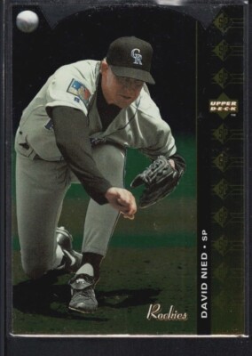 DAVID NIED 1994 SP BASEBALL #168 DIE CUT ROCKIES SP RARE | eBay