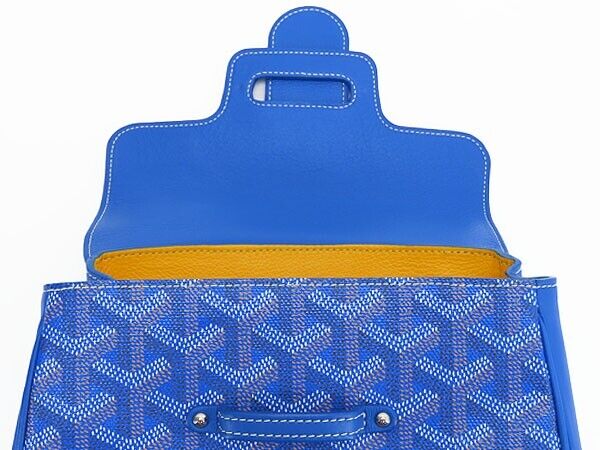 GOYARD Saigon Mini Soft Shoulder Bag Sky Blue GOYARD Saigon Mini Soft Shoulder Bag Sky Blue
