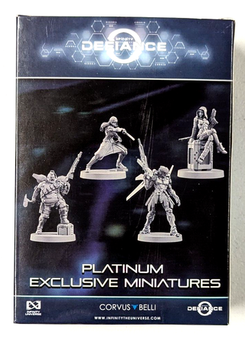 Corvus Belli: Infinity Defiance - Platinum Exclusive Miniatures - New ...