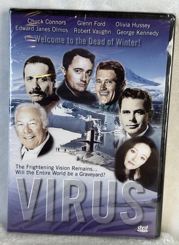 NEW Virus (DVD, 2002) SEALED 1980 Sci-Fi Action Chuck Connors Contagion ...