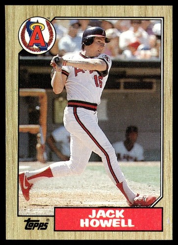 1987 Topps Jack Howell California Angels #422 | eBay