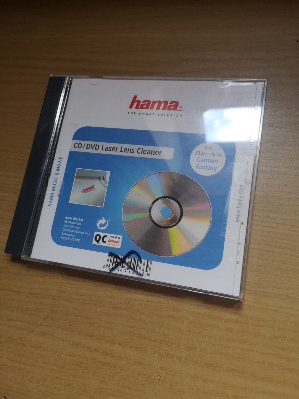 Hama 011434 CD / DVD Laser Lens Cleaner for sale online | eBay