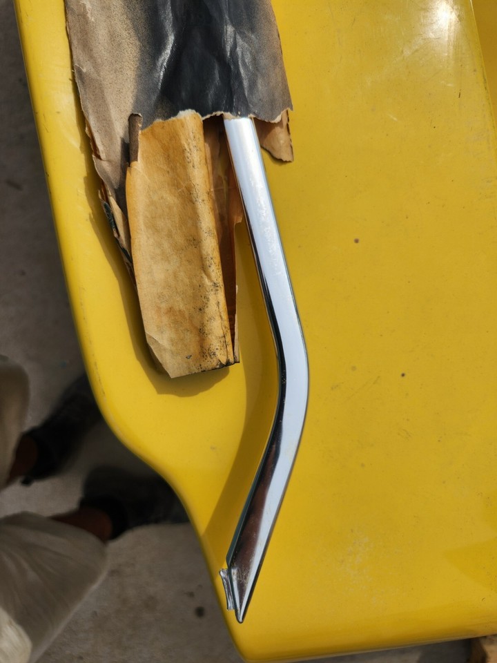 NOS 1962 - 1966 Chevy C10 Truck Trim - Driver Door Lower Trim New Old ...