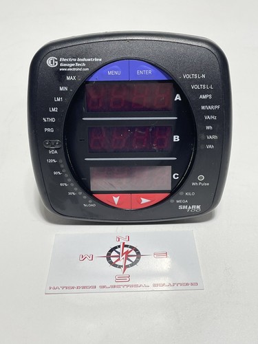 Electro Industries SHARK 100-60-10-V2-D2-485P-X Multifunction Power ...