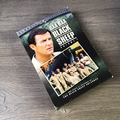 Baa Baa Black Sheep Volume 1 DVD 10 Episodes South Pacific WWII ...