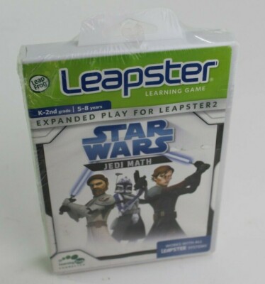 Leap Frog Leapster Learning Game Star Wars Jedi Math 5-8 Years | eBay