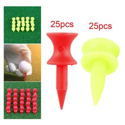 25Pcs Golf Tees Golf Tools Easy Install Golf Equipment Golf Holder for ...