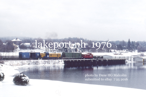 Wolfeboro RR 101 Lakeport, NH Feb 1976 4x6" photo | eBay