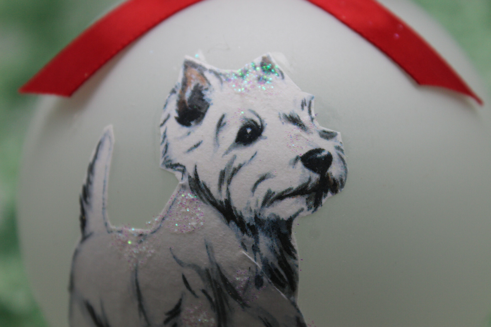 D709 Hand-made Christmas Ornament- West Highland White Terrier Westie ...