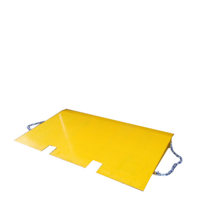 49" x 86" HD Steel Shipping Container Loading Ramps, 16,000 Lbs ...