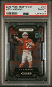 Arch Manning 2024 Prizm Draft Picks #192 Base Price Guide - Sports Card ...