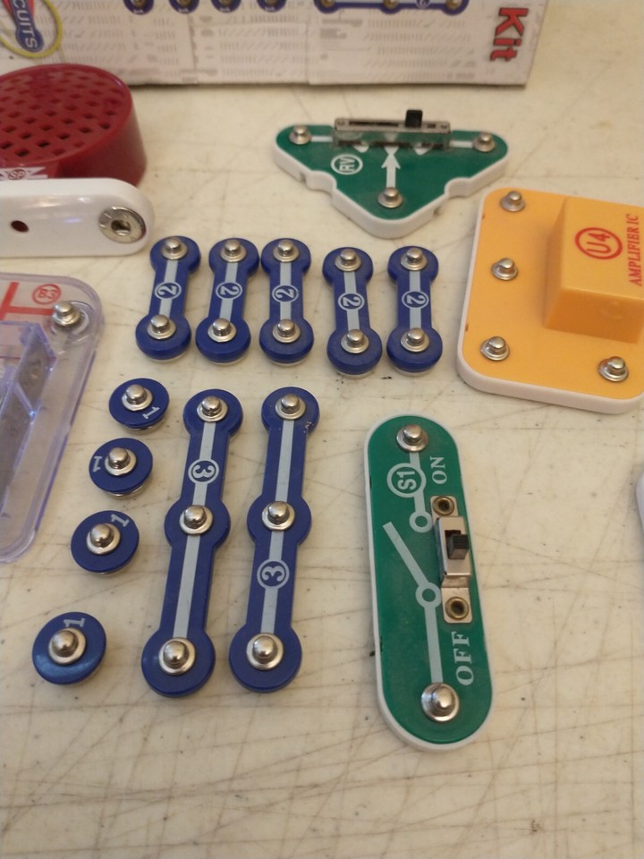 Elenco SCP-12 Snap Circuits FM Radio with 3 other Projects | eBay