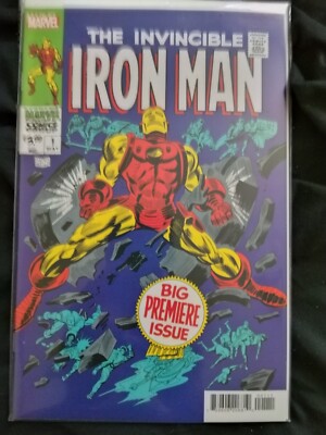 IRON MAN #1 Variant (rpt) AWESOME 9.8 Beauty!! | eBay