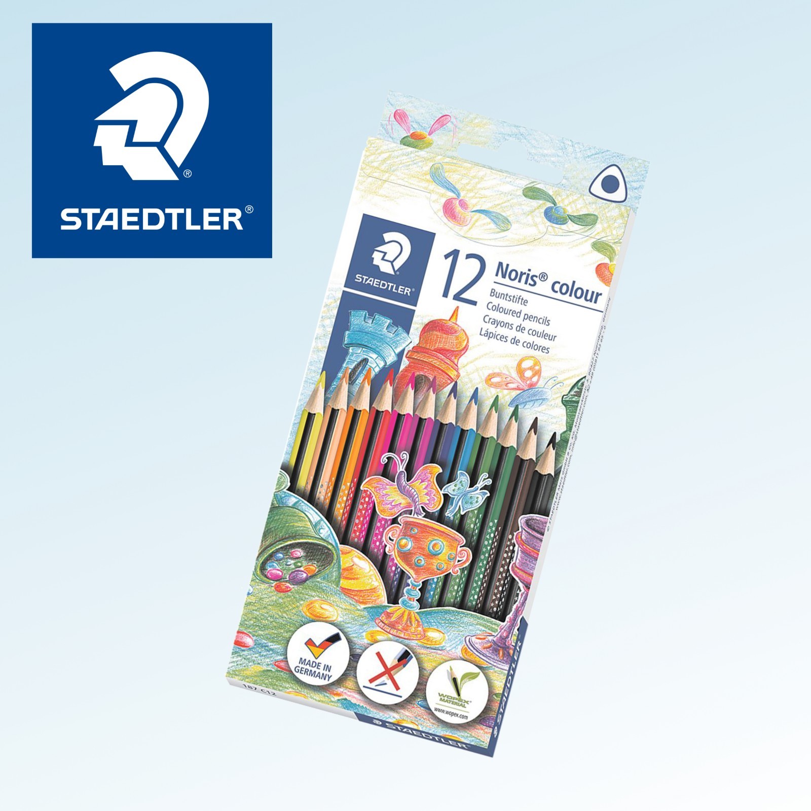 Staedtler Noris Club Crayons Couleur Farbsortiert | eBay