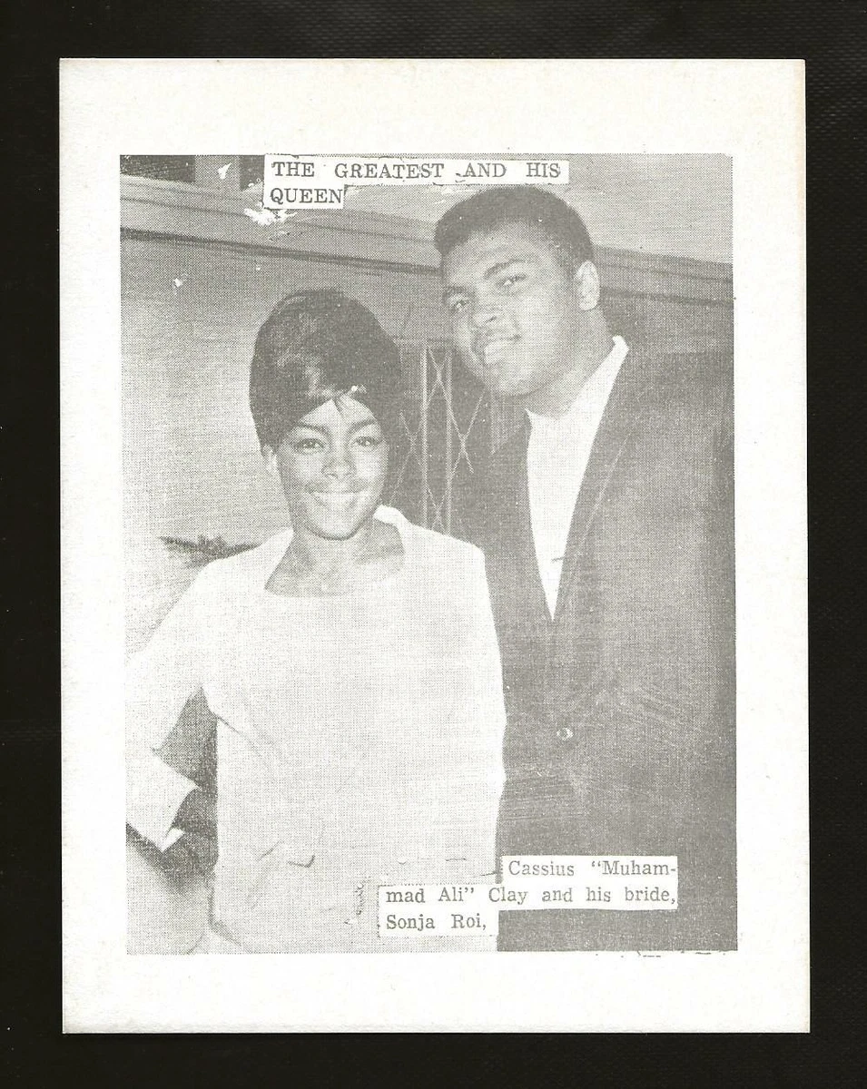 Muhammad Ali Wife Sonji Roi