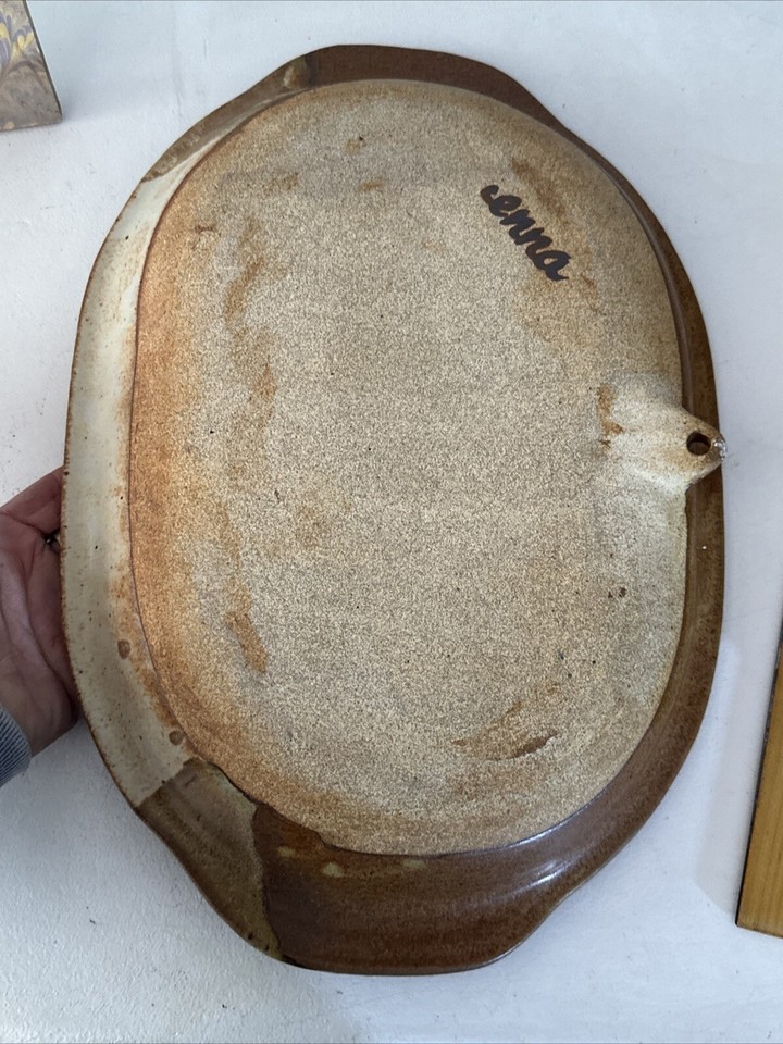 Rare! Pacific Northwest Studio Art Pottery Plate Signed By Artist David ...