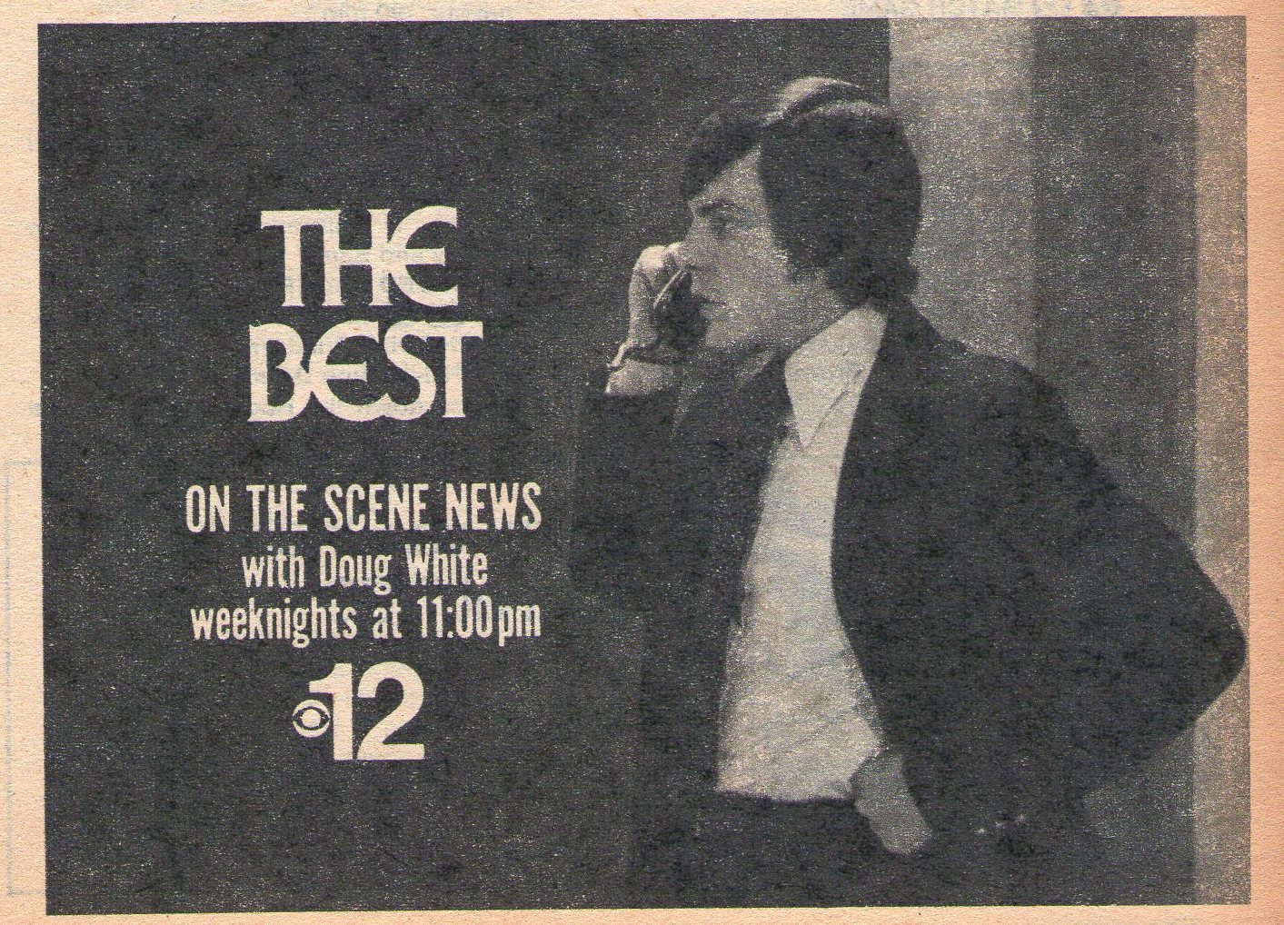 1975 TV NEWS AD DOUG WHITE REPORTER PROVIDENCE,RHODE ISLAND PROMO | eBay