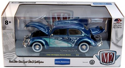 M2 Machines AUTO-THENTICS 1952 VW Beetle Deluxe Model R28/18-06 | eBay