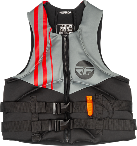 Fly Racing Neoprene Floatation Vest Sm Black/Grey/Red 221-30400S | eBay ...