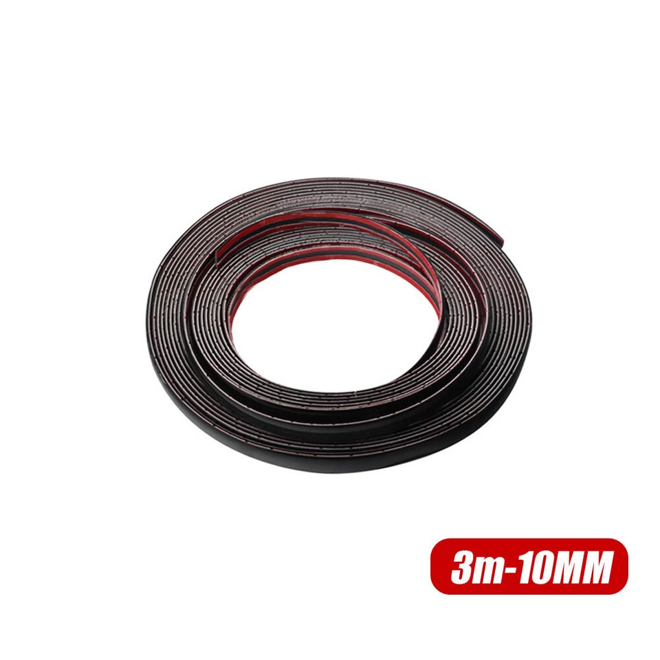 3m Black Car Trim Molding Strip Decoration For Car Body Door Side ...