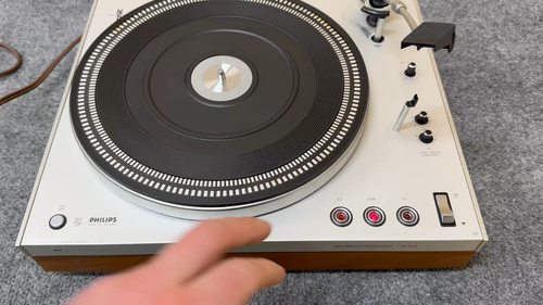 ⭐️ Philips Electronic 312 DC Servo Belt Drive Stereo Turntable - Parts ...