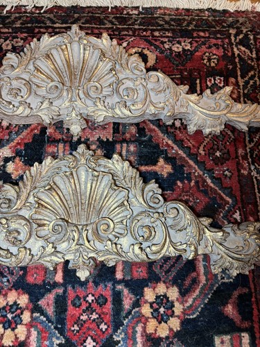 Decorative Valence Center Accent with Leaf & Shell Scrolls for Wall ...