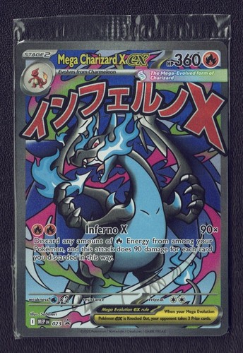 SEALED Mega Charizard X Ex 023 & Oricorio Ex 024 Black Star Promo UPC ...