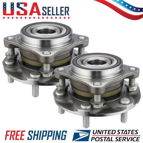2x Front Wheel Bearing Hub Assembly for 2005-2021 Toyota Tacoma 4WD 4x4 ...