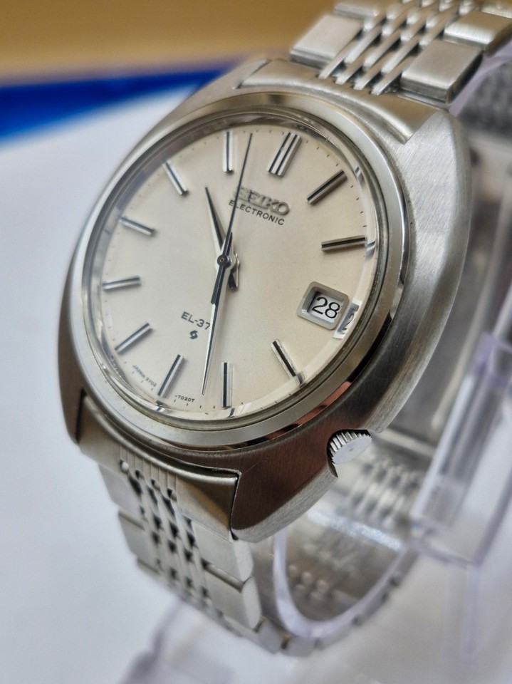 STUNNING 1971 VINTAGE SEIKO ELECTRONIC WATCH EL370 GORGEOUS WATCH JDM ...