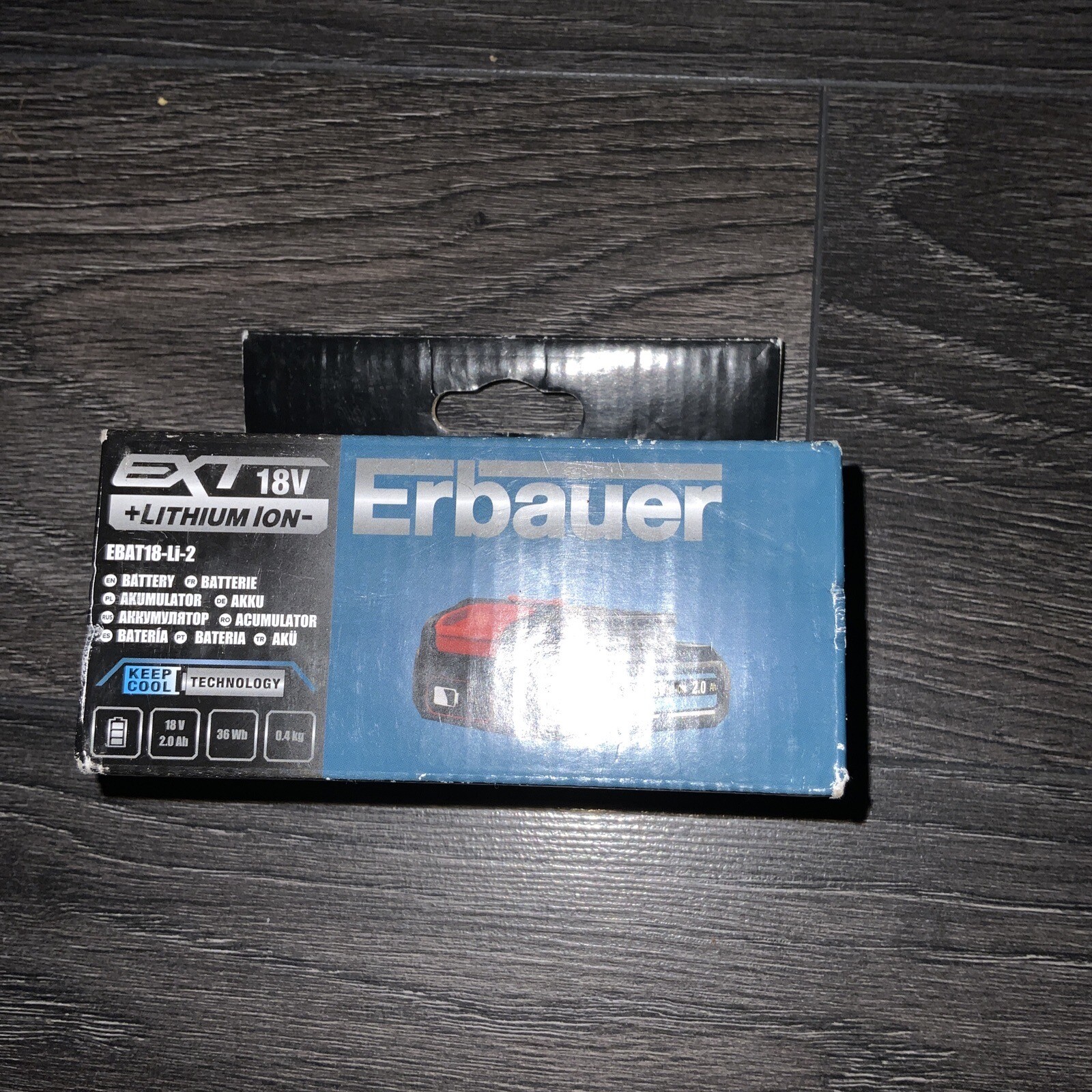 Erbauer EXT 18v 2ah Li-ion Battery for sale online | eBay