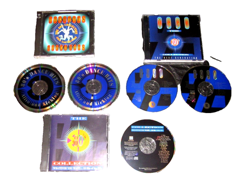 Rare 45 TIME LIFE CD Set The 80s Eighties Collection ALIVE & KICKING ...