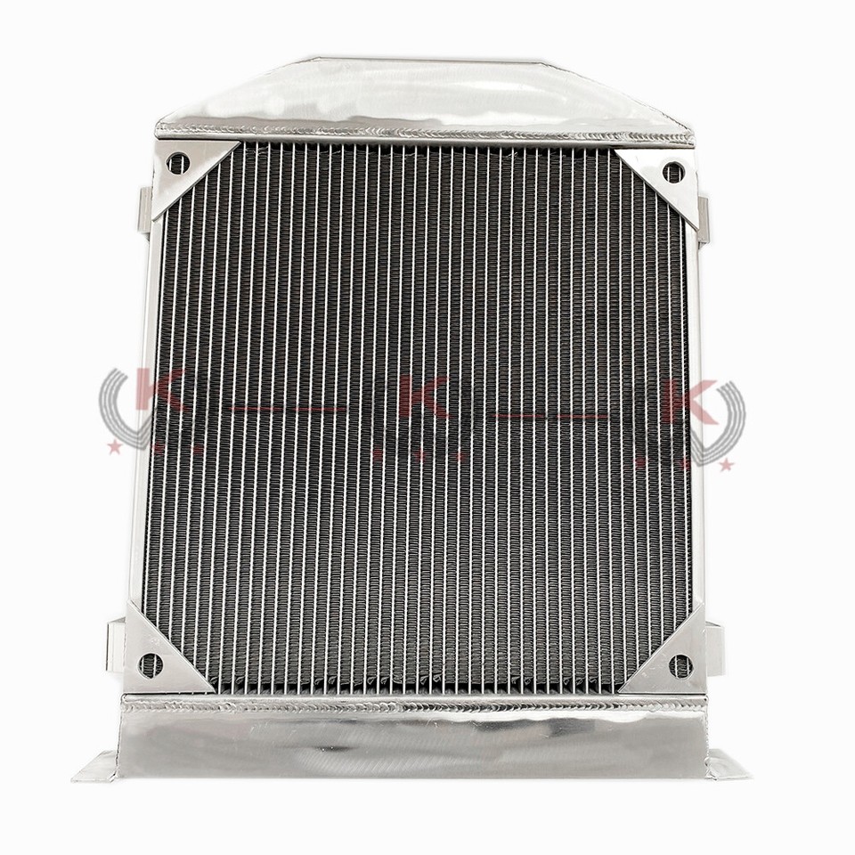 17" Aluminum Radiator for Ford 1932 Chopped Hot Rod W/Chevy 350 V8 ...