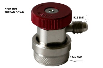 High side Thread Down Coupler for R12 Gauges #3070 | eBay