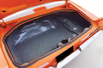 1970-73 CHEVROLET CAMARO PONTIAC FIREBIRD VINYL TRUNK MAT GRAY/BLK ...