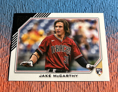 2022 Topps Gallery Jake McCarthy RC Rookie Card #28 Arizona ...