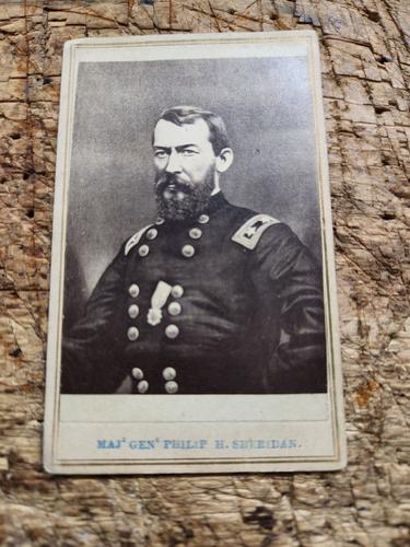 Original CDV Photo of Major General Philip Sheridan | eBay