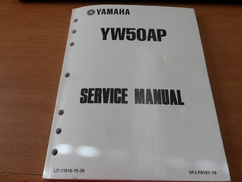 Genuine OEM Yamaha 2001 YW50AP Service Manual LIT-11616-15-39 | eBay