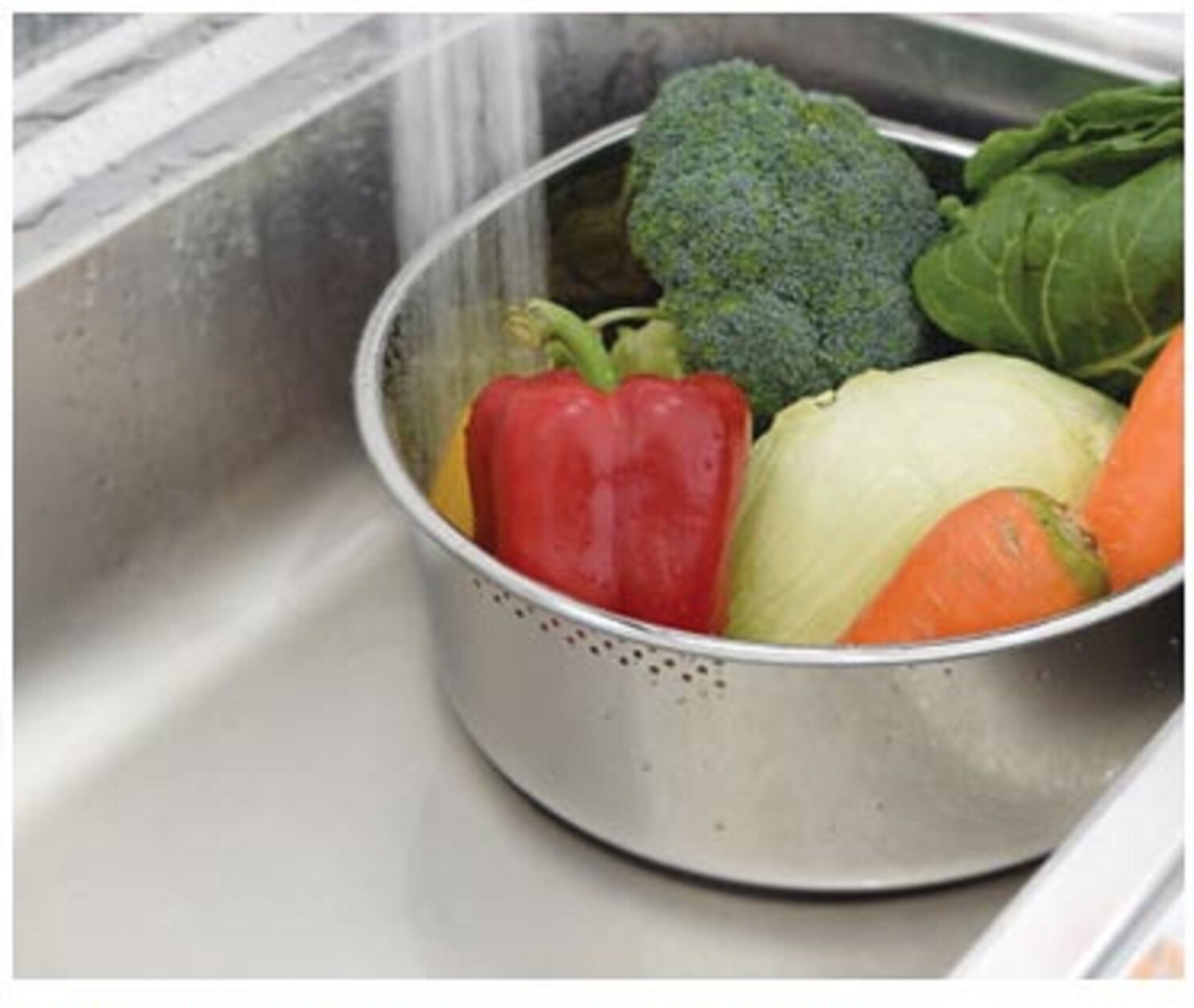 Characin Stainless Steel Dishpan Basin Dish Washing Bowl Portable Tub ...