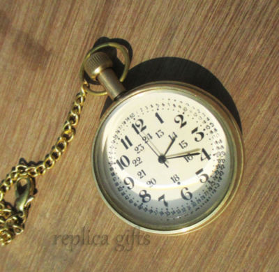 SOLID BRASS SUPERIOR SHIP TIME KEEPER-POCKET WATCH-ROYAL NAVY LONDON | eBay